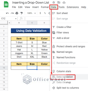 How to Insert a Drop-Down List in Google Sheets (2 Easy Ways)