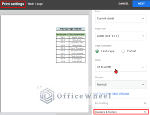 How to Insert a Header in Google Sheets (2 Simple Scenarios)