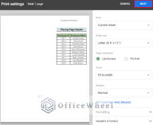 How to Insert a Header in Google Sheets (2 Simple Scenarios)