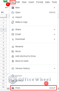 How to Insert a Header in Google Sheets (2 Simple Scenarios)