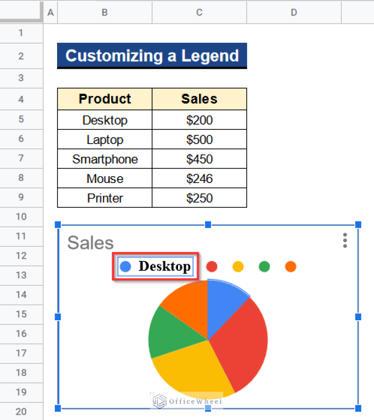 How to Insert a Legend in Google Sheets (With Easy Steps)