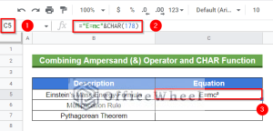 How to Insert an Exponent in Google Sheets (3 Easy Ways)