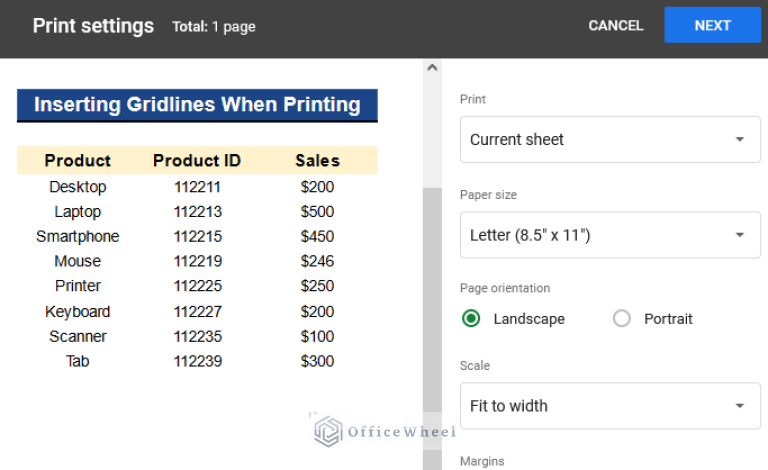 How to Insert Gridlines in Google Sheets (4 Suitable Methods)