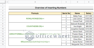 How to Insert Serial Numbers in Google Sheets (7 Easy Ways)