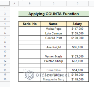 How to Insert Serial Numbers in Google Sheets (7 Easy Ways)