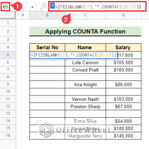 How to Insert Serial Numbers in Google Sheets (7 Easy Ways)