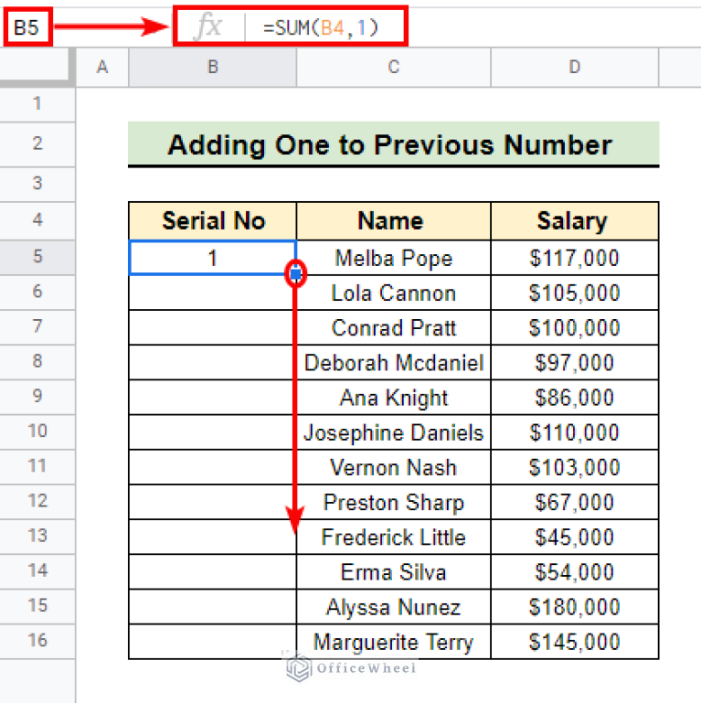 How To Insert Serial Numbers In Google Sheets 7 Easy Ways 