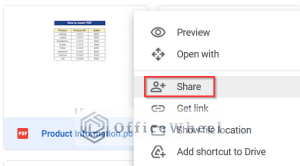 How to Insert PDF in Google Sheets (2 Suitable Methods)