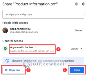How to Insert PDF in Google Sheets (2 Suitable Methods)