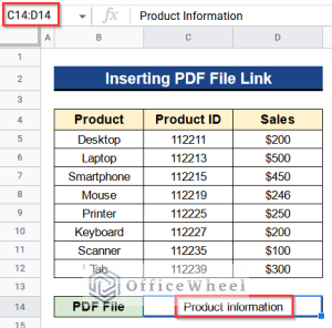 How to Insert PDF in Google Sheets (2 Suitable Methods)
