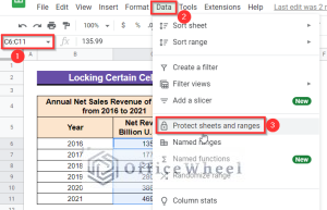 How to Lock Certain Cells in Google Sheets (With Quick Steps)