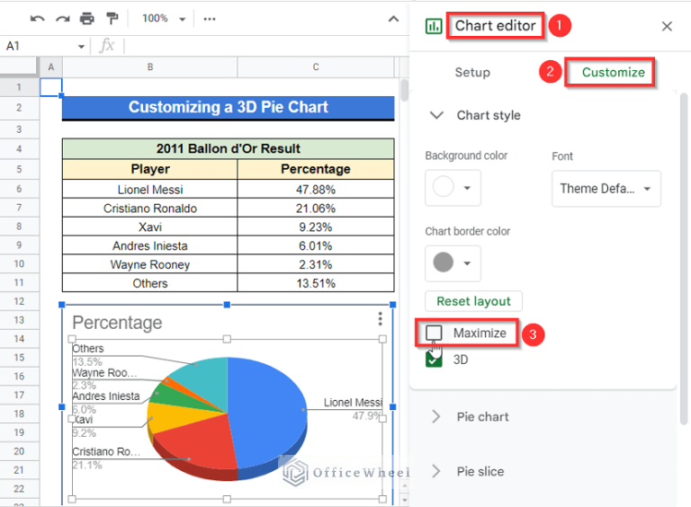 How to Make a 3D Pie Chart in Google Sheets (With Quick Steps)
