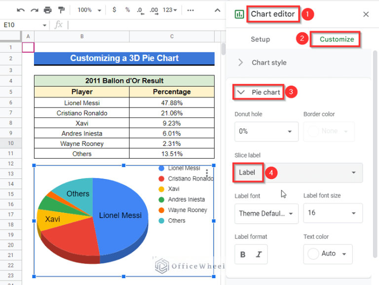 How to Make a 3D Pie Chart in Google Sheets (With Quick Steps)