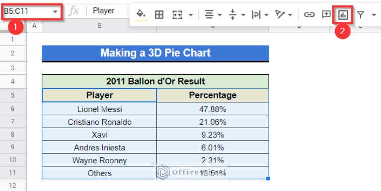 How to Make a 3D Pie Chart in Google Sheets (With Quick Steps)