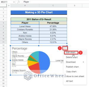 How to Make a 3D Pie Chart in Google Sheets (With Quick Steps)