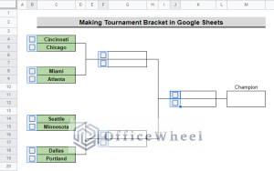 How to Make a Tournament Bracket in Google Sheets (Easy Steps)