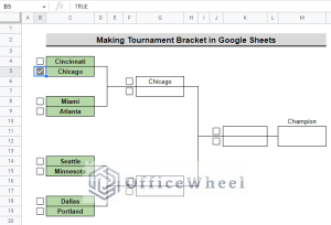 How to Make a Tournament Bracket in Google Sheets (Easy Steps)