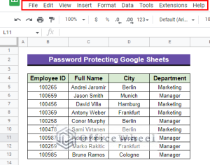 How to Password Protect Google Sheets (With Easy Steps)