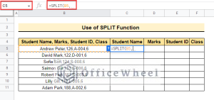 How to Paste Comma Separated Values in Google Sheets