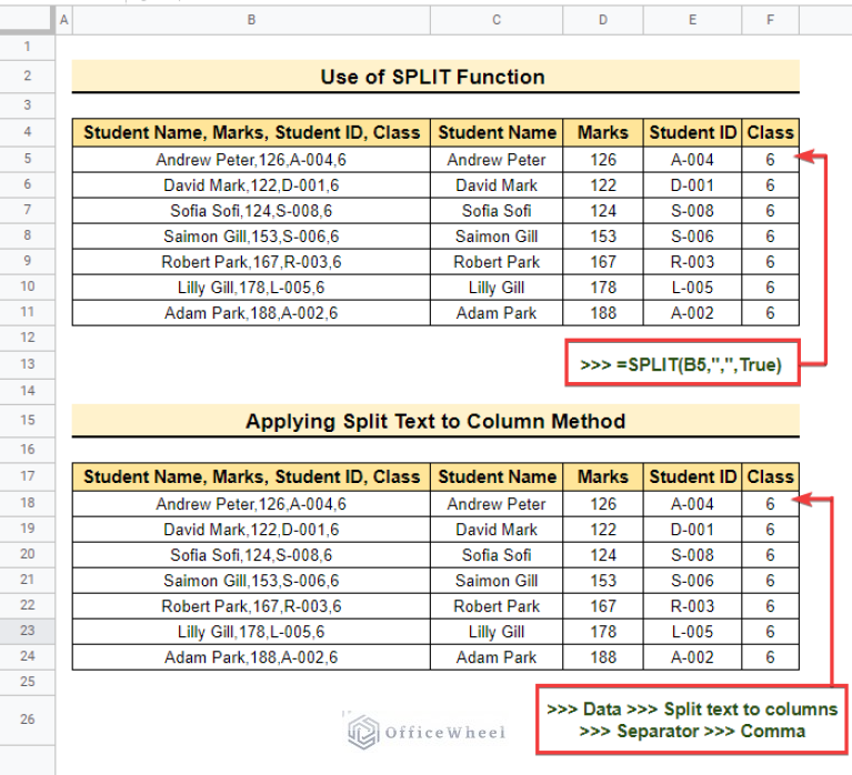 How to Paste Comma Separated Values in Google Sheets