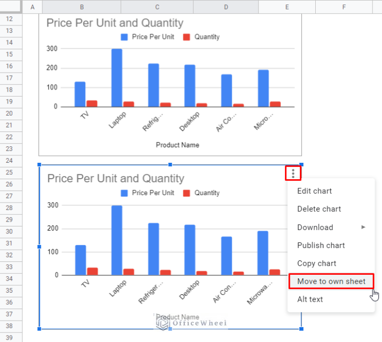 How to Print a Chart in Google Sheets (3 Simple Ways)