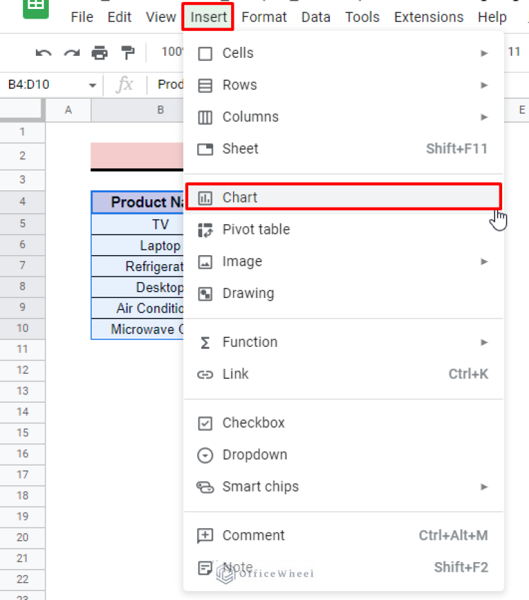  How To Print A Chart In Google Sheets 3 Simple Ways 