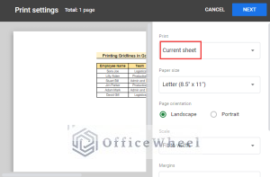 How to Print Gridlines in Google Sheets (with Easy Steps)
