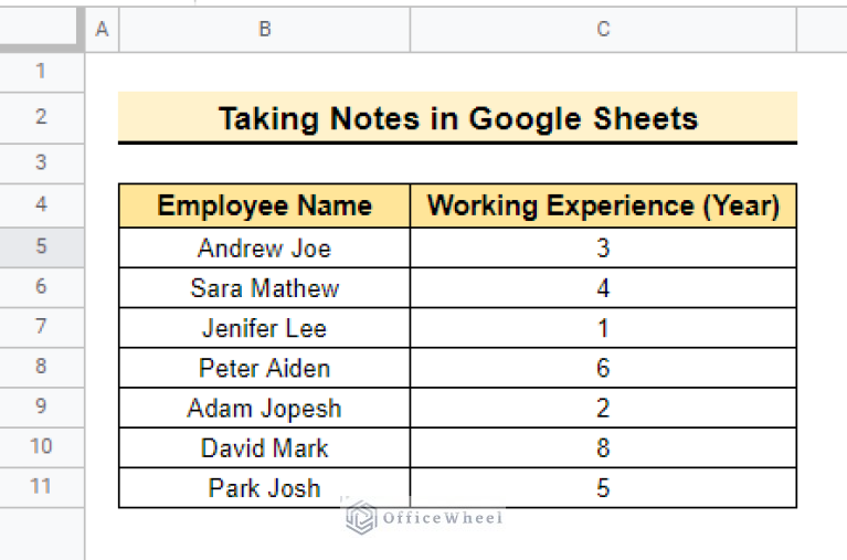 How to Print Notes in Google Sheets (with Quick Steps)
