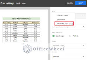How to Print Only Certain Columns in Google Sheets (3 Ways)
