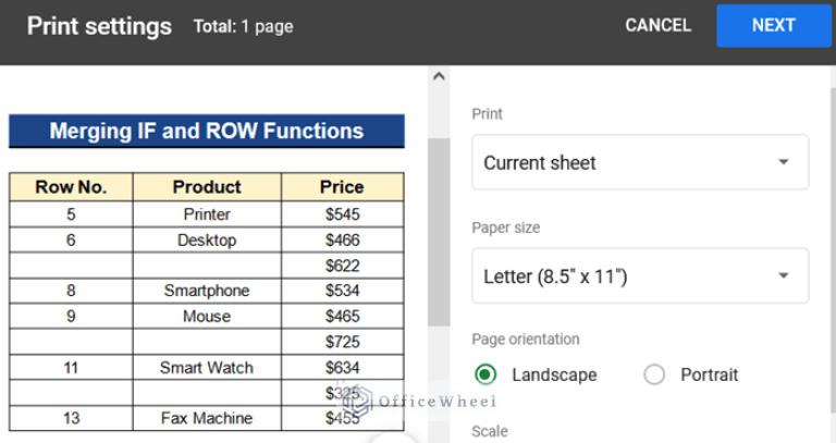 How to Print Row Numbers in Google Sheets (4 Useful Methods)