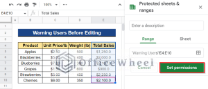 How to Protect Formulas in Google Sheets (2 Quick Ways)