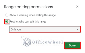 How to Protect Formulas in Google Sheets (2 Quick Ways)
