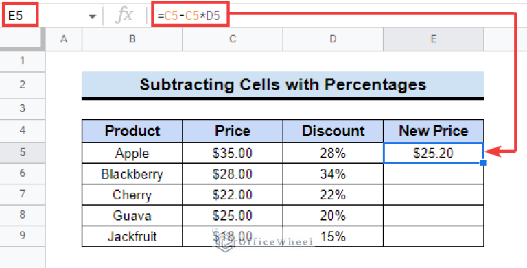 How To Subtract Two Cells In Google Sheets 4 Simple Ways how-to-subtract-two-cells-in-google-sheets-4-simple-ways