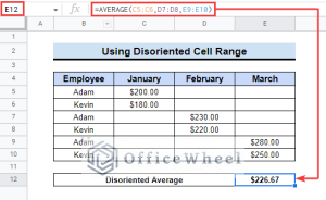 How to Use AVERAGE Function in Google Sheets (4 Examples)