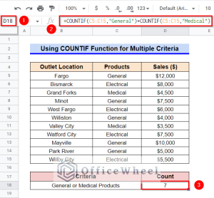 How to Use COUNTIF Function in Google Sheets (7 Examples)