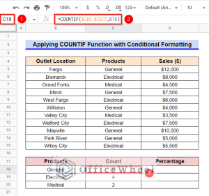 How to Use COUNTIF Function in Google Sheets (7 Examples)