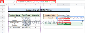 How to Use IFERROR Function in Google Sheets - OfficeWheel