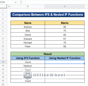 How to Use IFS Function in Google Sheets (3 Ideal Examples)