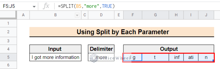 How to Use SPLIT Function in Google Sheets (5 Ideal Examples) How to Use SPLIT Function in Google Sheets (5 Ideal Examples)
