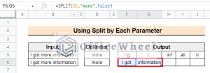 How to Use SPLIT Function in Google Sheets (5 Ideal Examples)