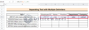 How to Use SPLIT Function in Google Sheets (5 Ideal Examples)
