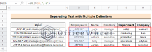 How to Use SPLIT Function in Google Sheets (5 Ideal Examples)