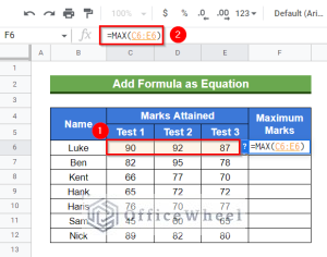 How to Insert Equation in Google Sheets (4 Tricky Ways)