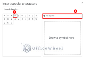 How to Insert Not Equal to Symbol in Google Sheets (4 Easy Ways)