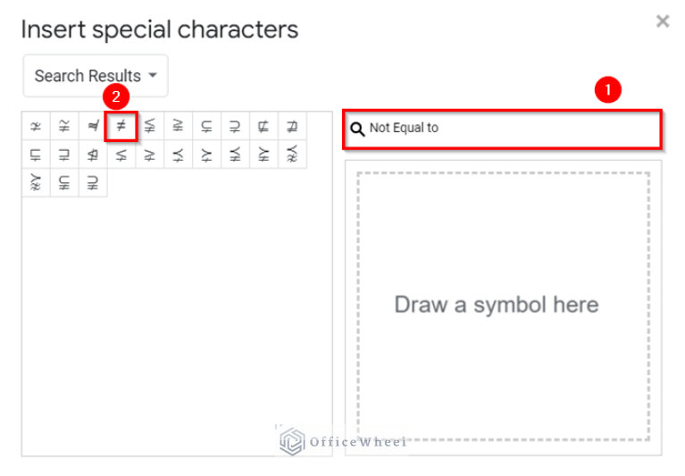How to Insert Not Equal to Symbol in Google Sheets (4 Easy Ways)