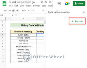How to Insert Yes or No Box in Google Sheets (2 Easy Ways)