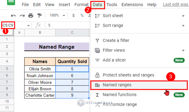 How to Use VLOOKUP with Named Range in Google Sheets