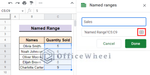 How to Use VLOOKUP with Named Range in Google Sheets
