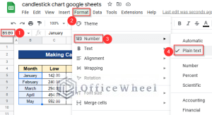 How to Make Candlestick Chart in Google Sheets (5 Quick Steps)