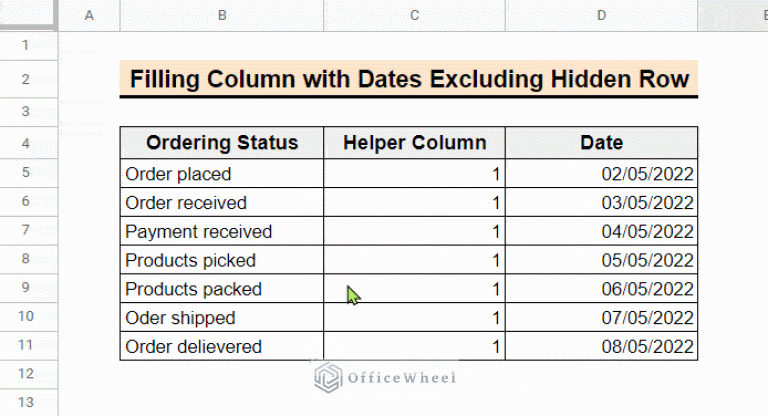 How to Fill Column with Dates in Google Sheets (2 Easy Ways)